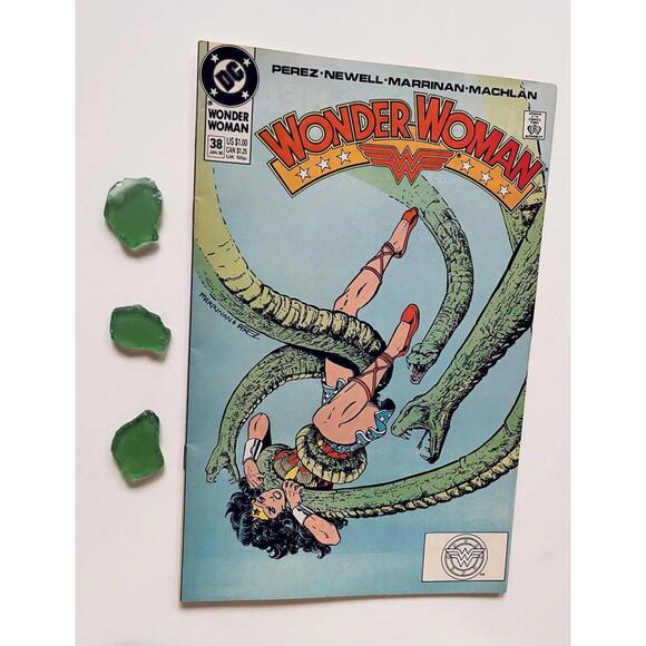 DC Comics | Other | Wonder Woman 38 With Tentacles Vintage Comic Book ...